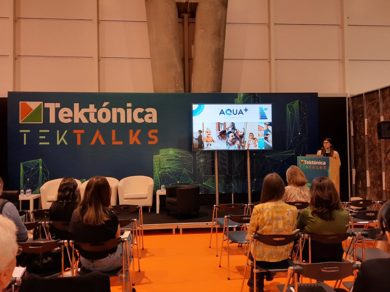 AQUA+ marca presença na Tektónica - AQUA+